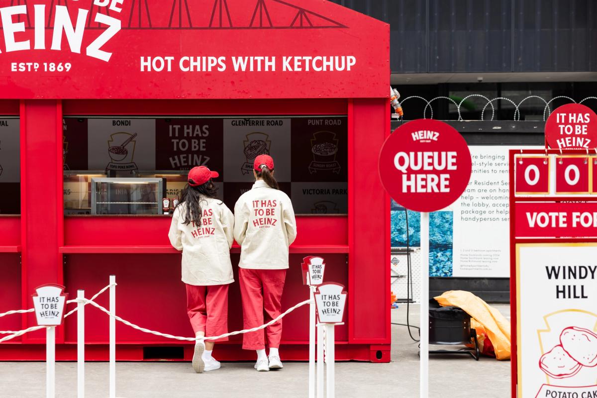 Heinz Marvel Stadium Activation